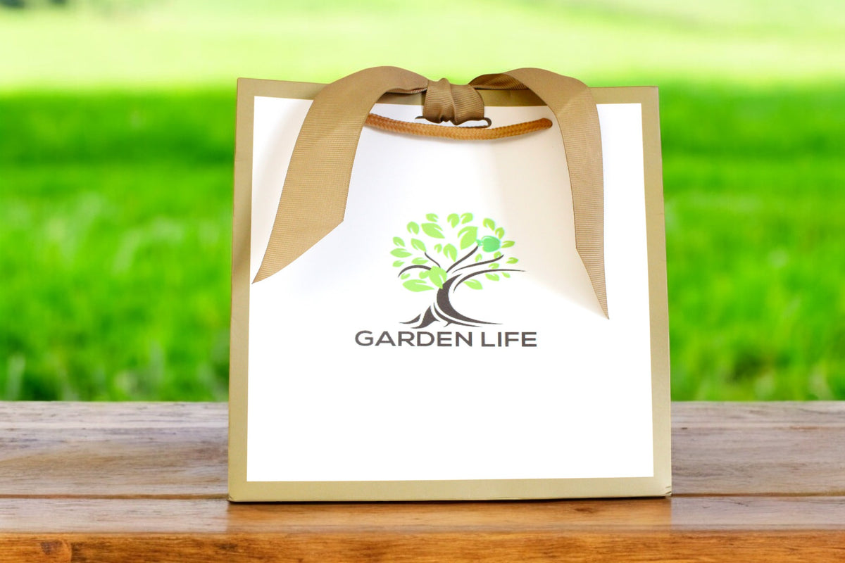 Custom Printed Matt Laminated Gift Bags with Ribbon | Gold | Medium- 3 ...